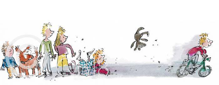 Quentin Blake - Simpkin Fast :: Hinckley-Framers