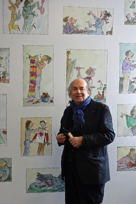 Roald Dahl and Quentin Blake :: Hinckley-Framers
